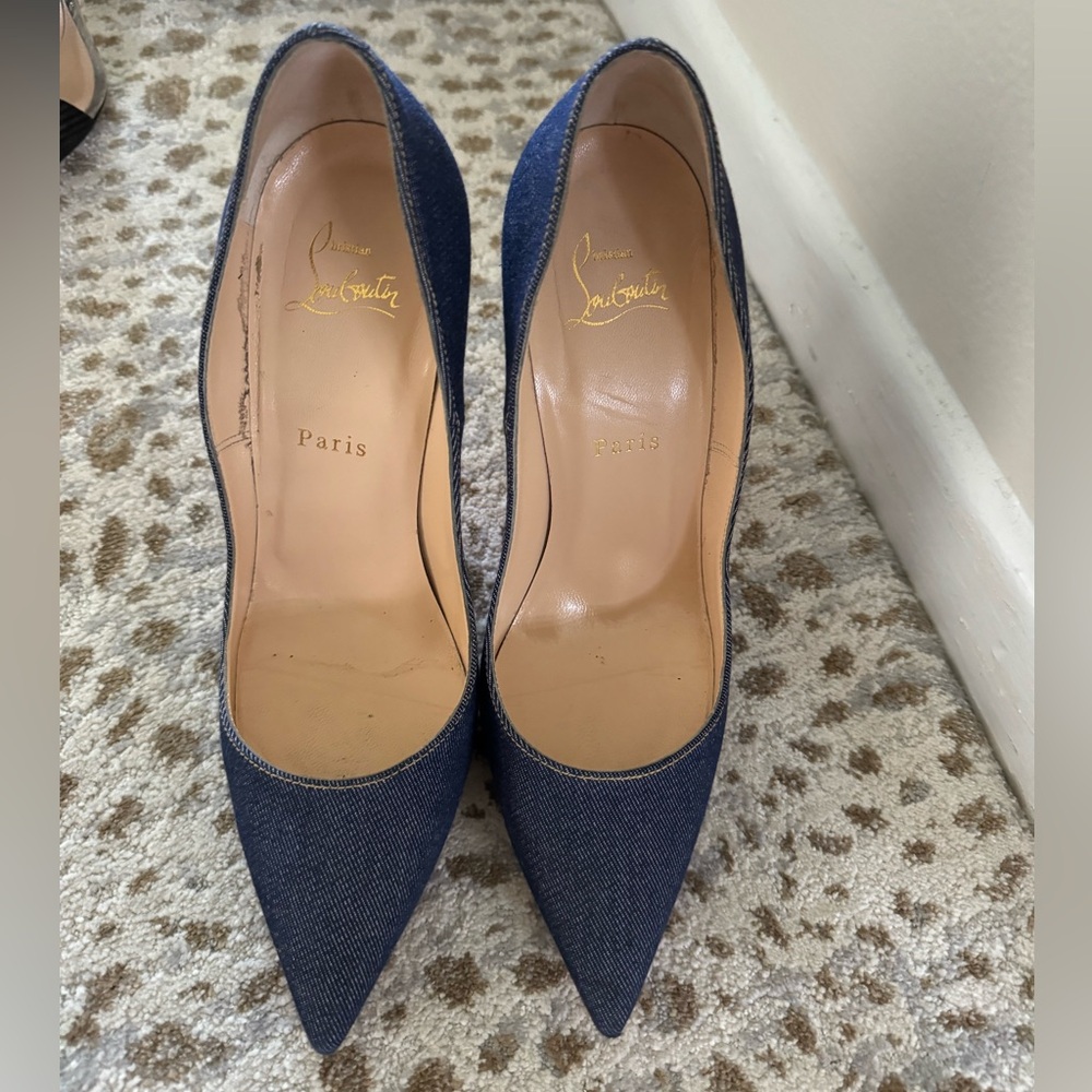 Christian Louboutin Denim So Kate 120 - Gem
